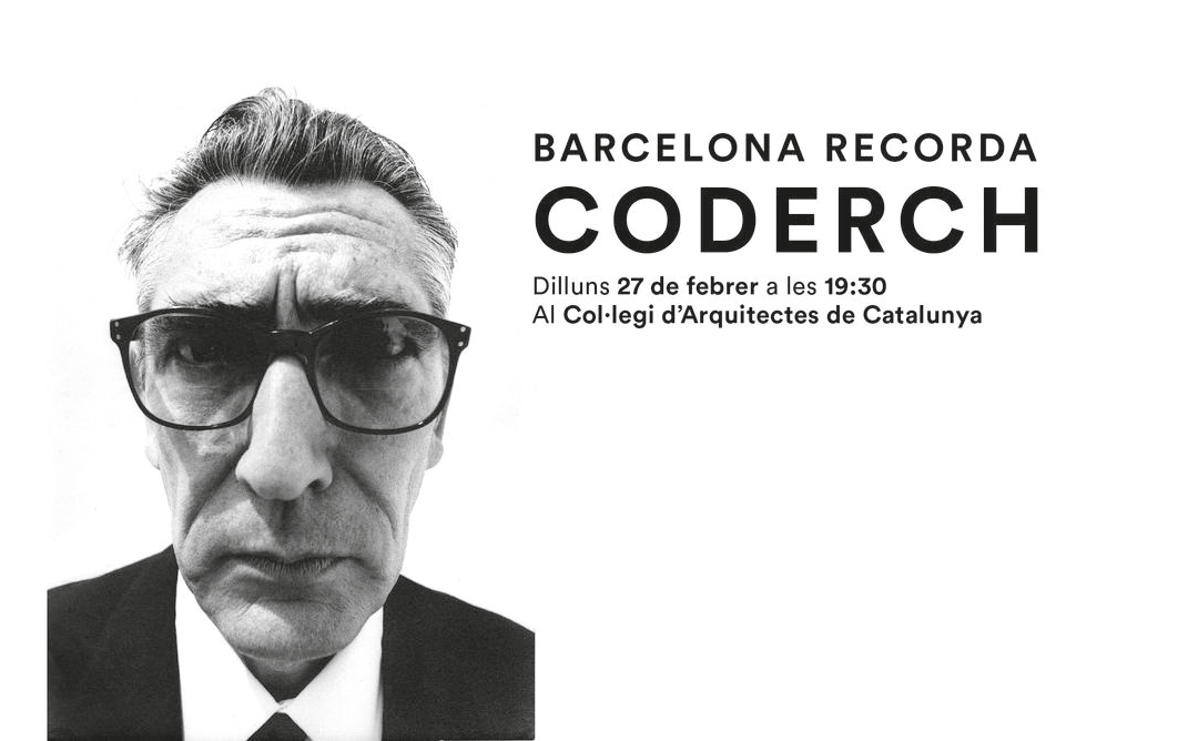 Presentació del llibre 'Recordando a Coderch' al CoAC - arqxarq